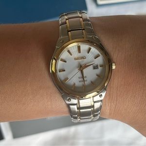 Seiko | Accessories | Nwt Seiko Womens Analogue Solar Watch | Poshmark